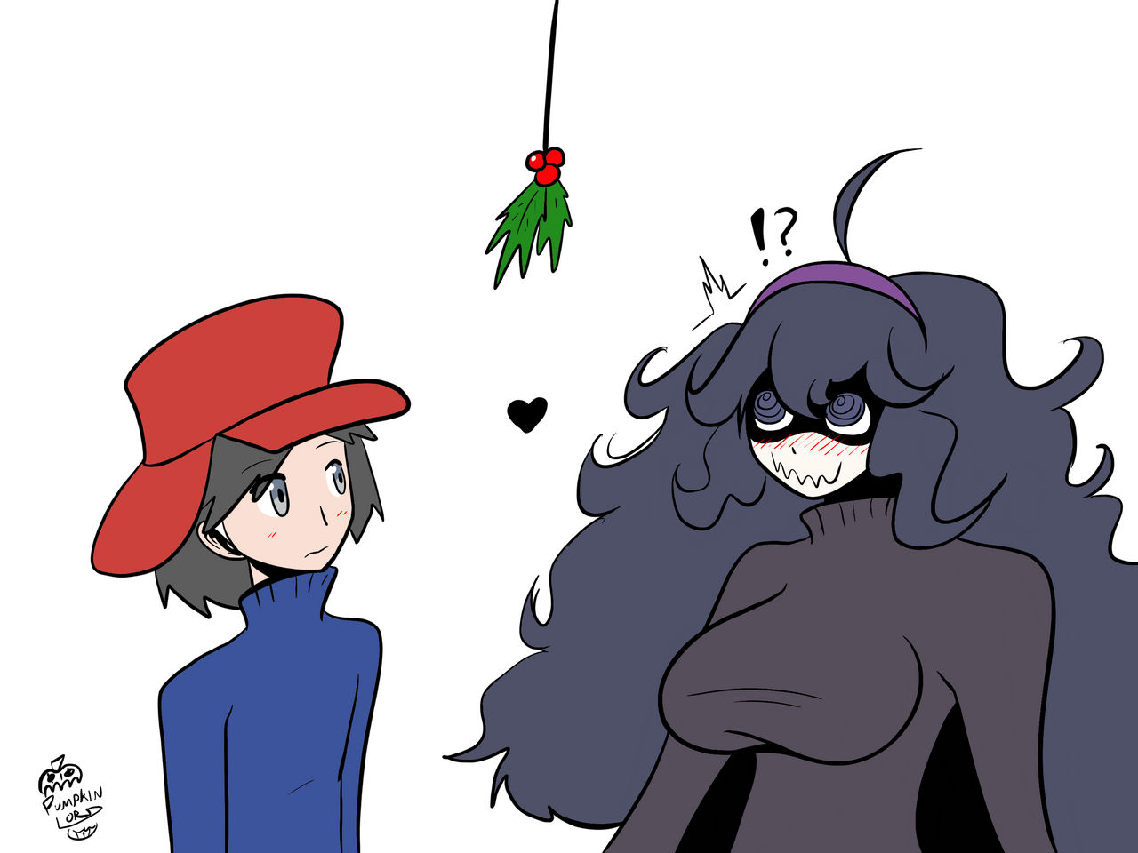 Calem X Hex Maniac By Therealpumpkinlord On Deviantart