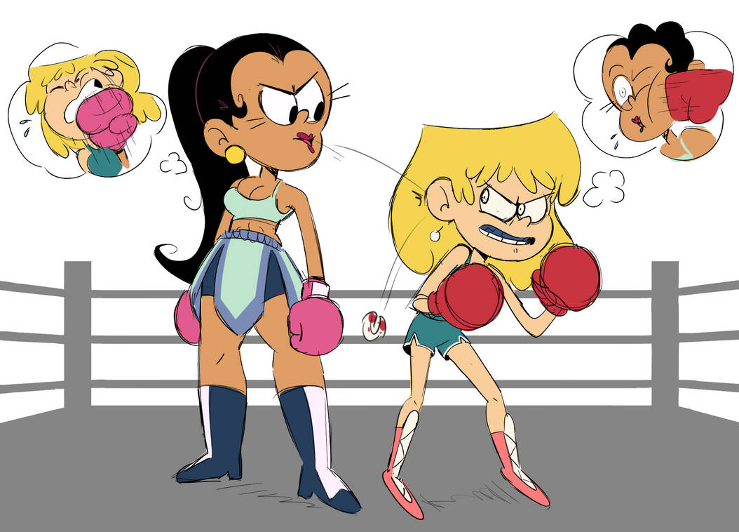 Lori Loud Vs Carlota Casagrande Boxing Comm By Herosmacker On