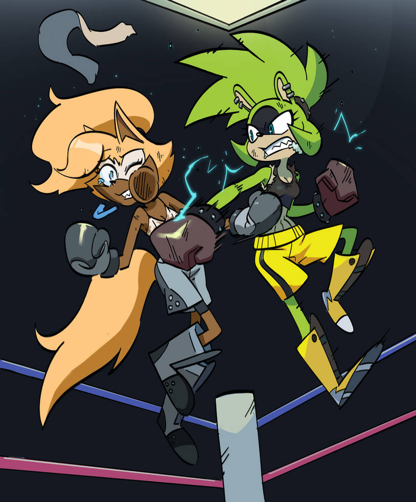 Whisper Vs Surge Boxing Commission By Herosmacker On Deviantart