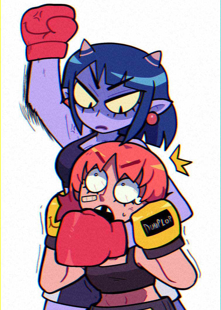 Nono Vs The Redhead Boxer Part 1 Commission By Herosmacker On