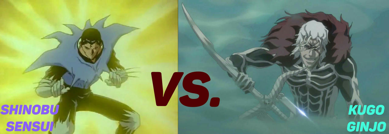 Death Battle: Sensui vs Ginjo by KakarotUzumaki20 on DeviantArt Death Battle: Sensui vs Ginjo by KakarotUzumaki20 on DeviantArt
