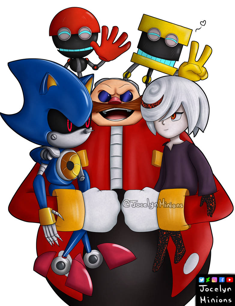 Eggman Sage Metal Sonic Orbot And Cubot By Jocelynminions On Deviantart