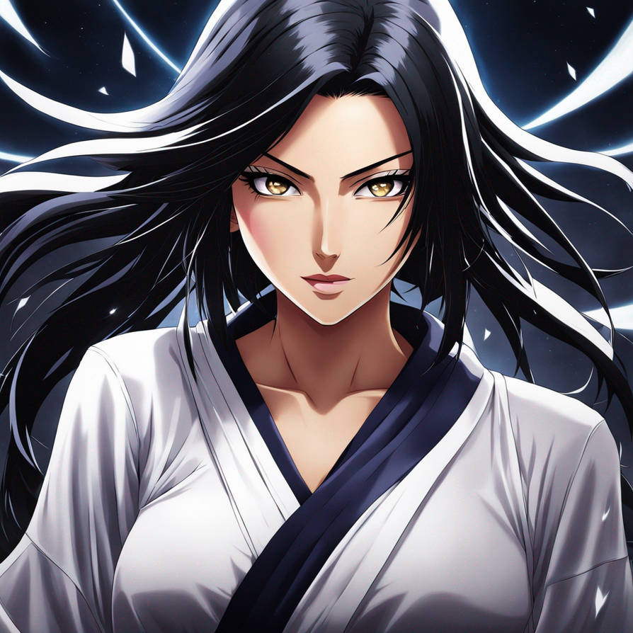 Rukia Kuchiki Beautiful Charismatic Girl Athletic By Azzoroth On