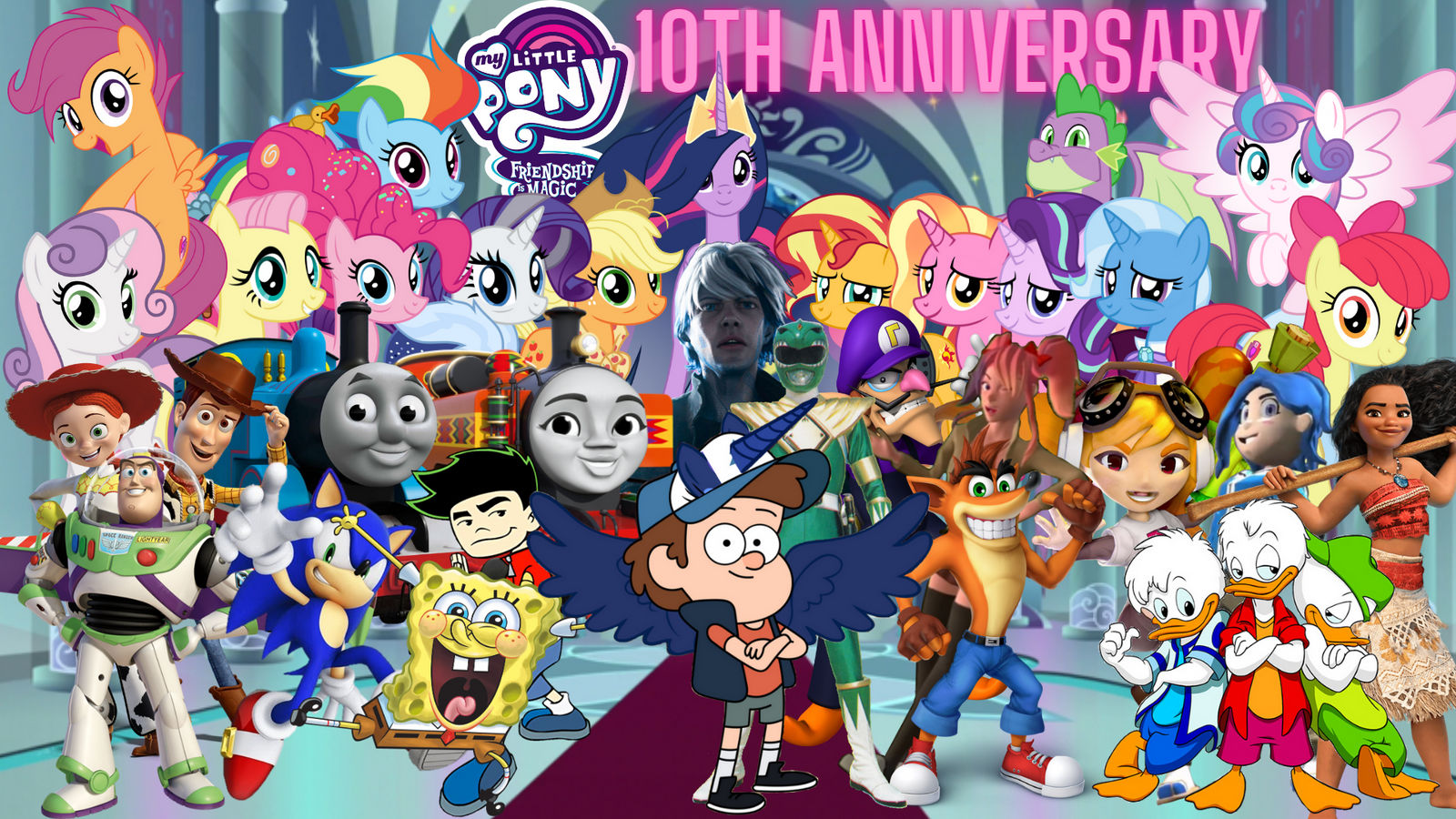 Mlp Fim 10th Anniversary Myself By Dipperbronypines98 On Deviantart