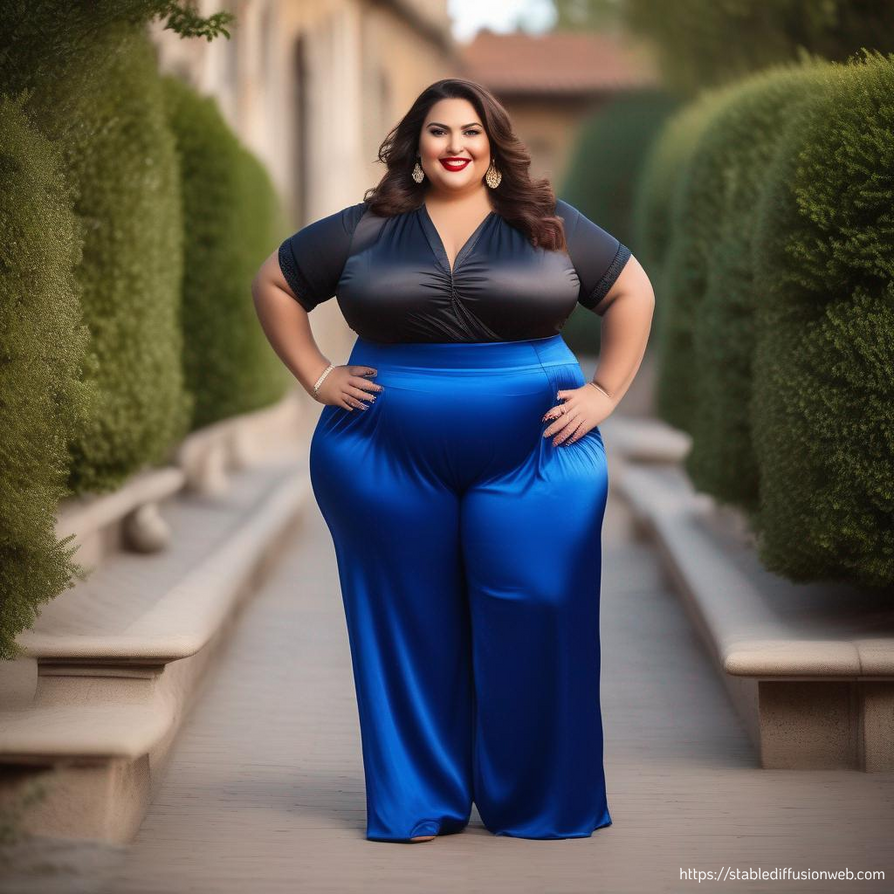 Bbw Secretary Blue Silk Aaa666 By Businessbbw On Deviantart