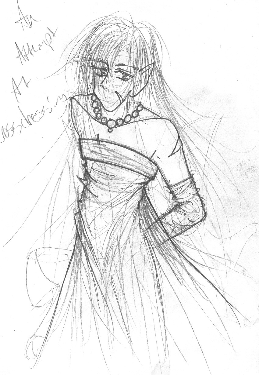 Crossdressing Elf by usilionpope on DeviantArt