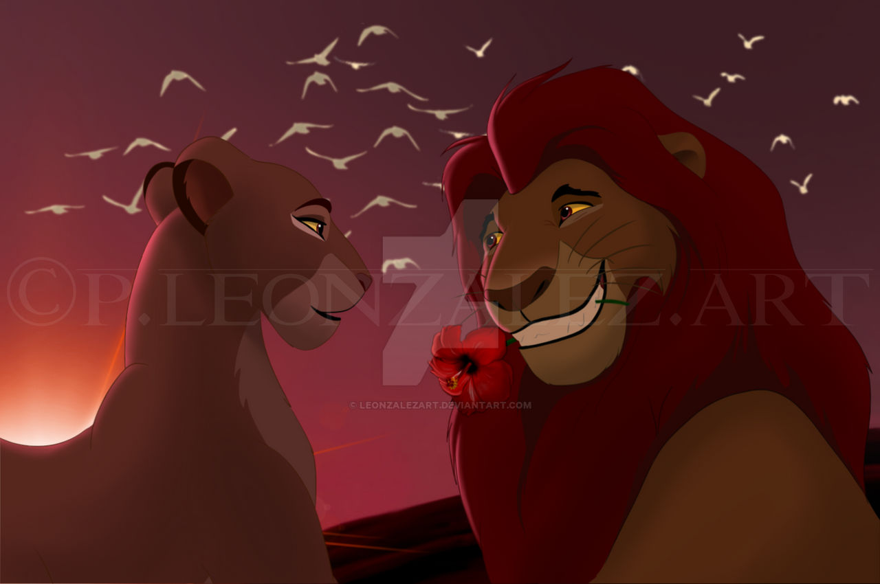 Mufasa And Sarabi By Leonzalezart On Deviantart