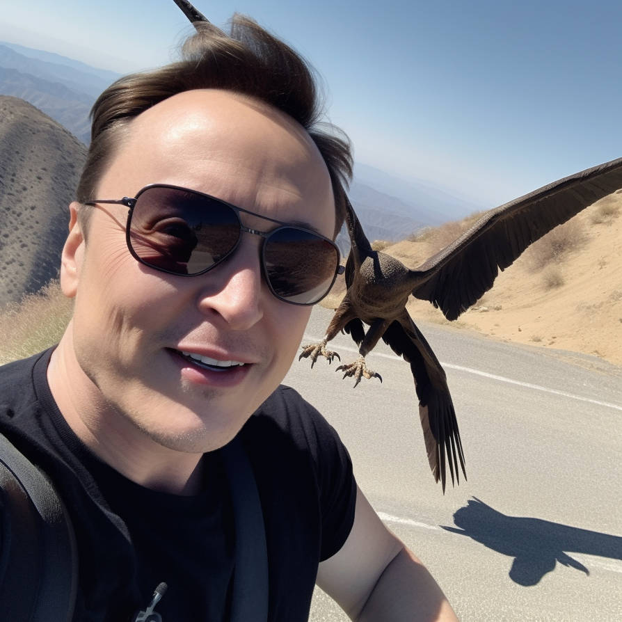 Elon Musk Selfie With Dinosaur By Coolarts223 On Deviantart