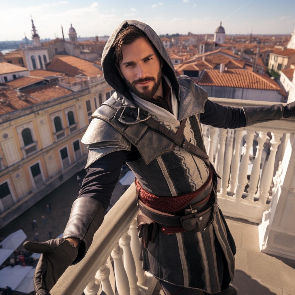 Ezio Auditore From Assassins Creed Cosplay By Coolarts223 On Deviantart