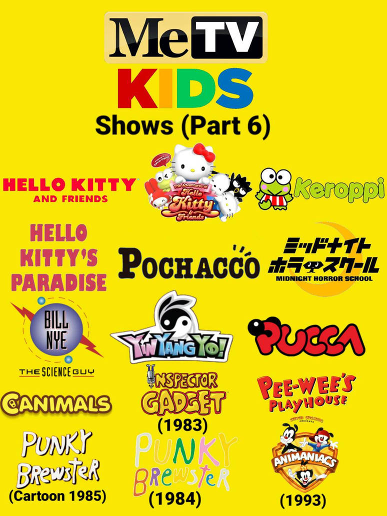 MeTV Kids Shows (Part 6) by LesageTheSecond on DeviantArt MeTV Kids Shows (Part 6) by LesageTheSecond on DeviantArt