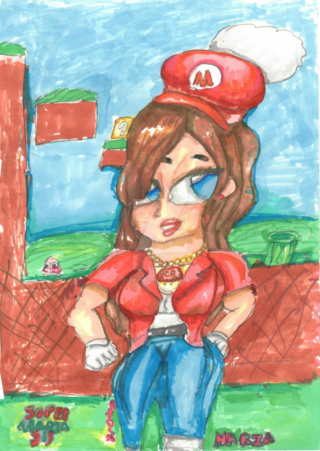 Super Maria Sis Maria By Anniemadeit21 On Deviantart