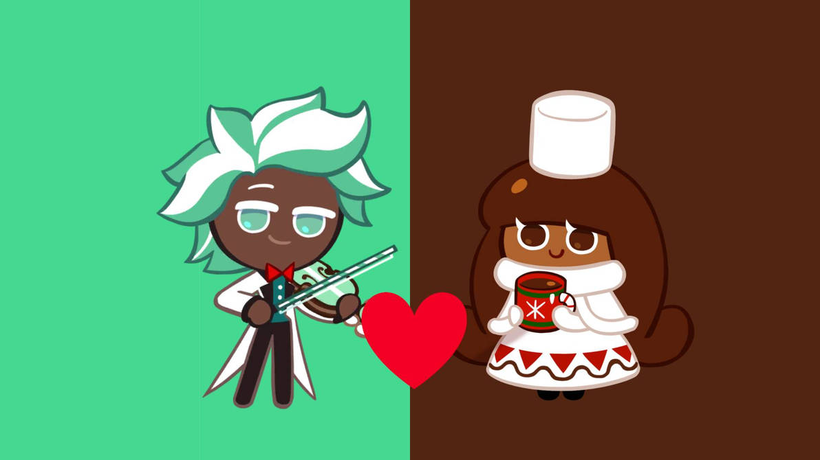 Mint Choco Cookie X Cocoa Cookie By Adreannaareisya On Deviantart