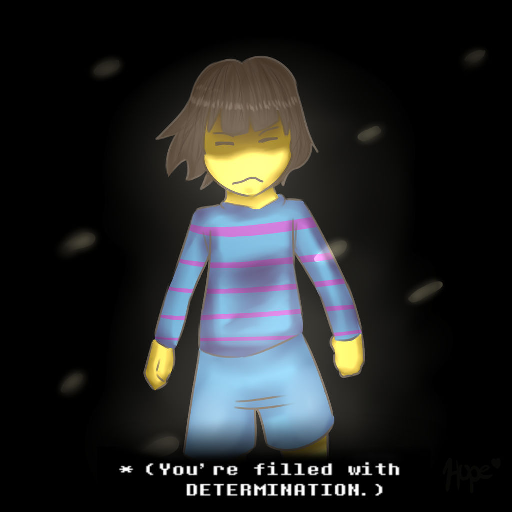 Youre Filled With Determination By Spooderpie On Deviantart