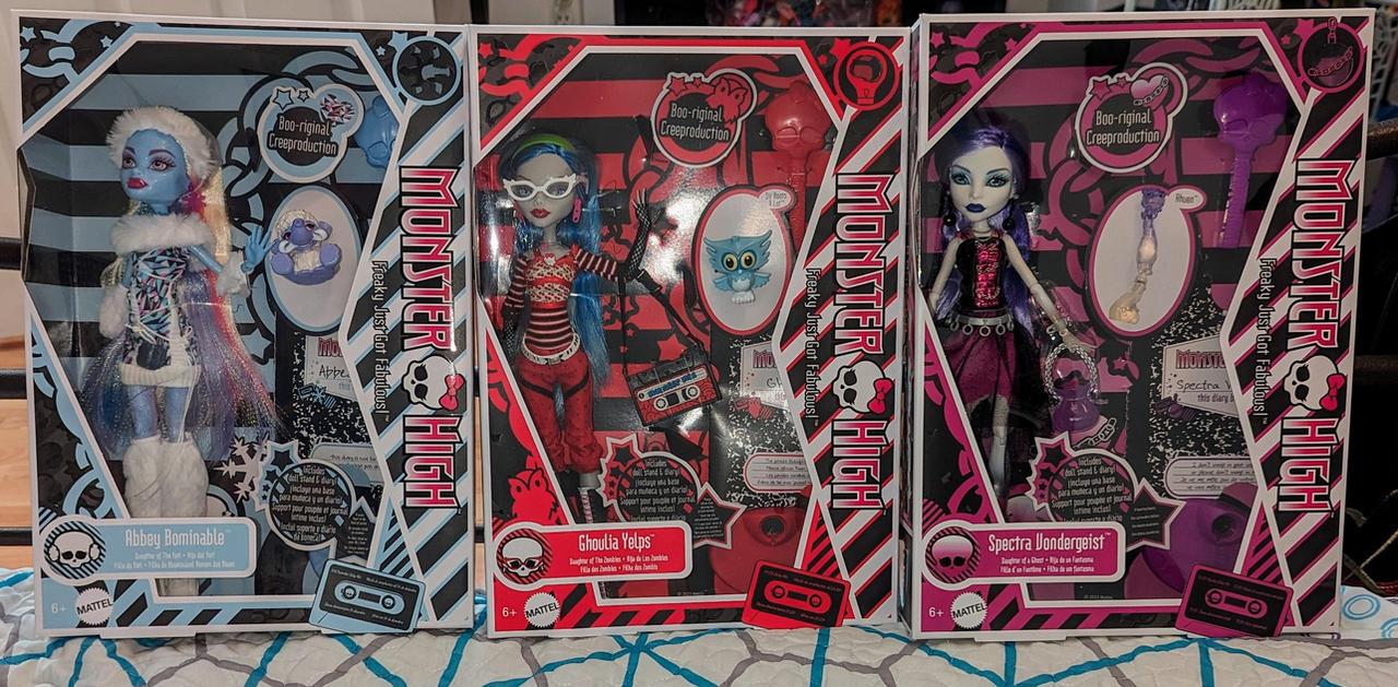 Monster High Creeproductions Wave 2 By Bowser14456 On Deviantart