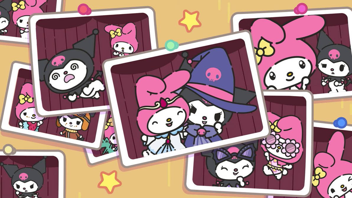 Kuromi And My Melody Are Taking Photos By Mdkuromipichu On Deviantart