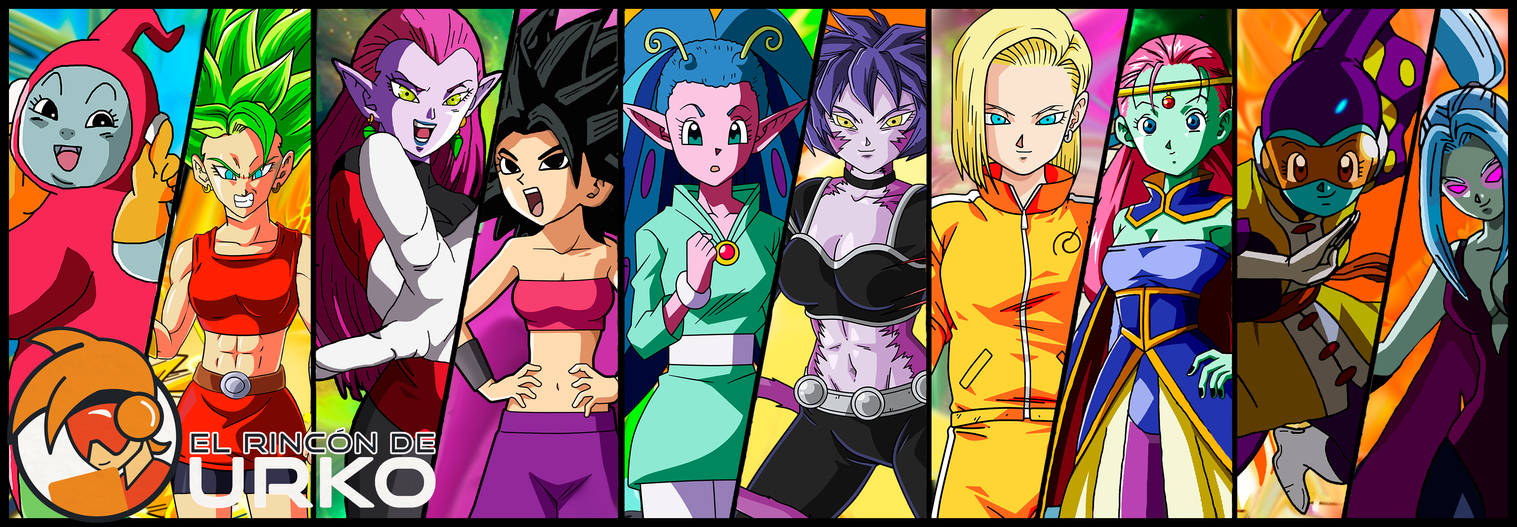 Dragon Ball Super Girls 2 By Elrincondeurko On Deviantart