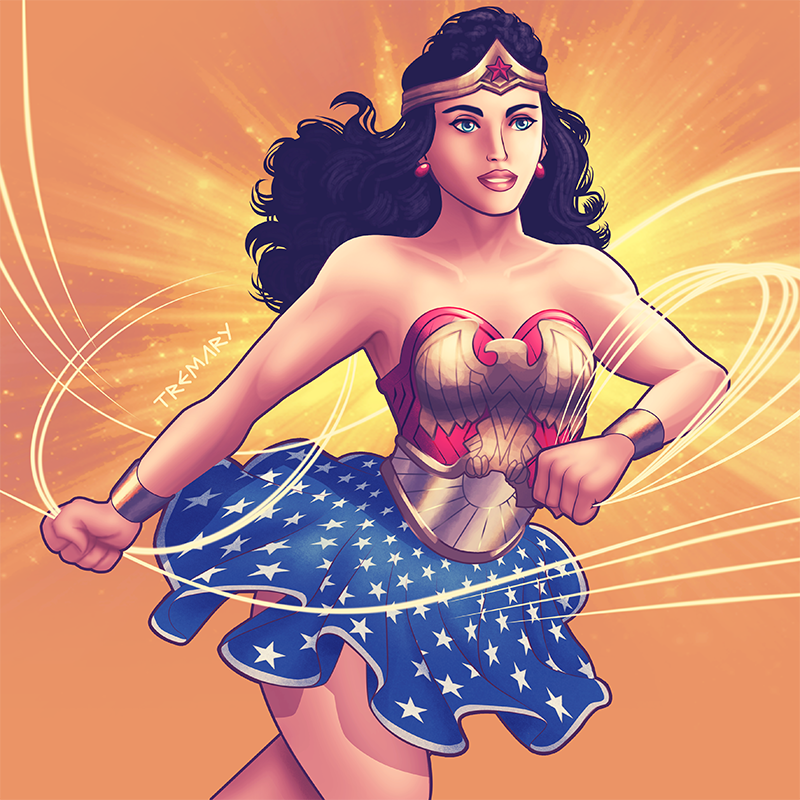 Wonder Woman First Appearance By Tremary On Deviantart