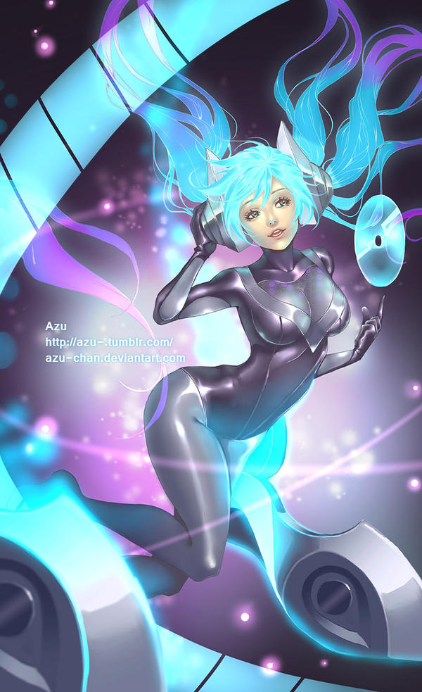 DJ Sona: Ethereal by Azu-Chan on DeviantArt DJ Sona: Ethereal by Azu-Chan on DeviantArt