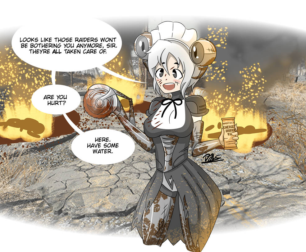 Anime Codsworth Fallout 4 By Thisisdjlc On Deviantart