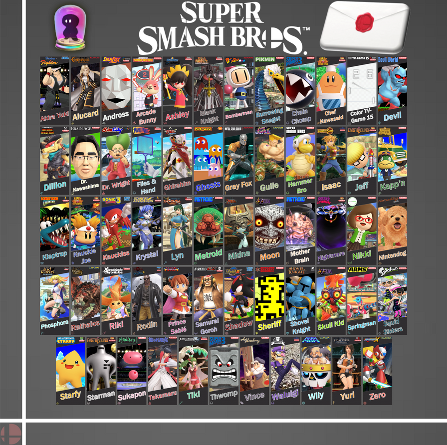Super Smash Bros. Ultimate - Assist Trophies by DrewBear0496 on DeviantArt Super Smash Bros. Ultimate - Assist Trophies by DrewBear0496 on DeviantArt