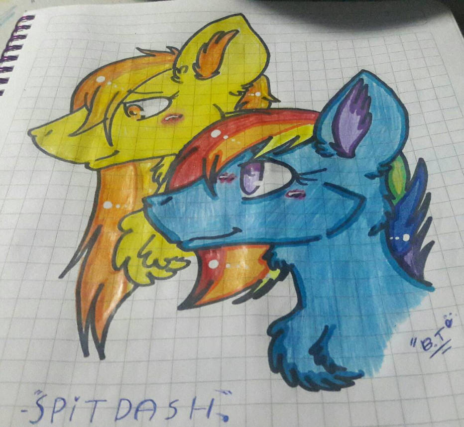 Spitfire X Rainbow Dash By Jokerbuddi2019 On Deviantart