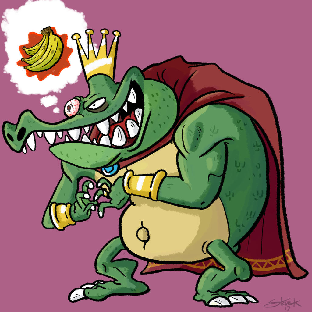 King K Rool By Garlichero On Deviantart