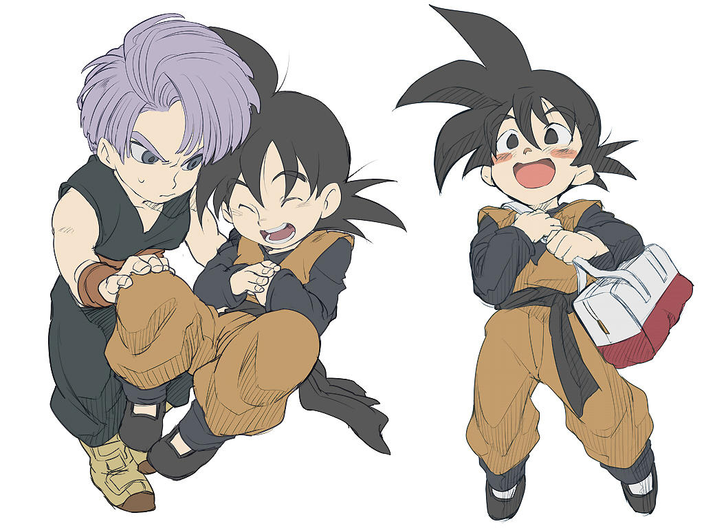 Goten And Trunks By Umintsu On Deviantart