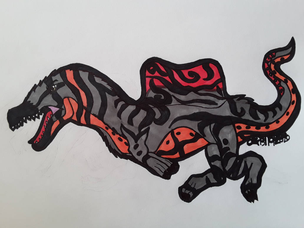 Dinovember day 5 (Spinosaurus) by creaturegalore27 on DeviantArt Dinovember day 5 (Spinosaurus) by creaturegalore27 on DeviantArt