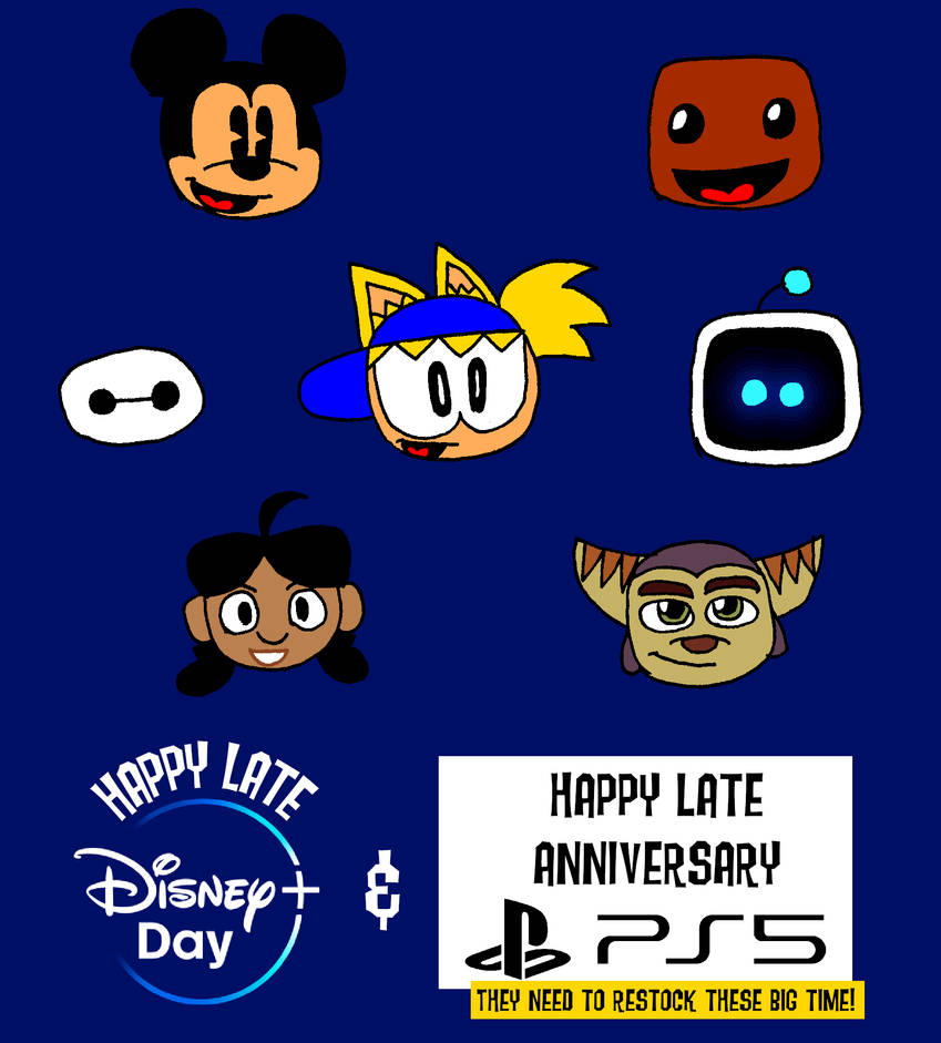 Disney Plus And Ps5 By Toontrev On Deviantart