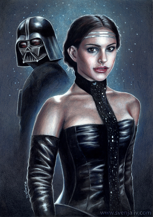 Padme And Vader By Svenjaliv On Deviantart