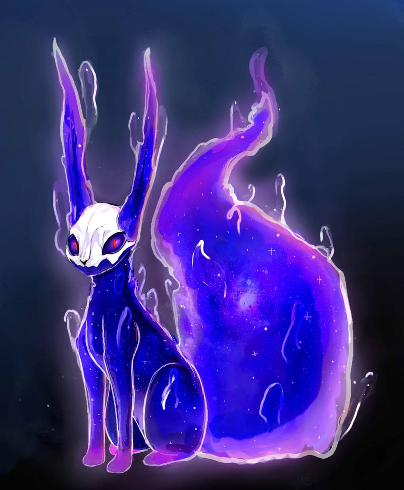 Ghost Type Eeveelution By Supersaiyan3scooby On Deviantart