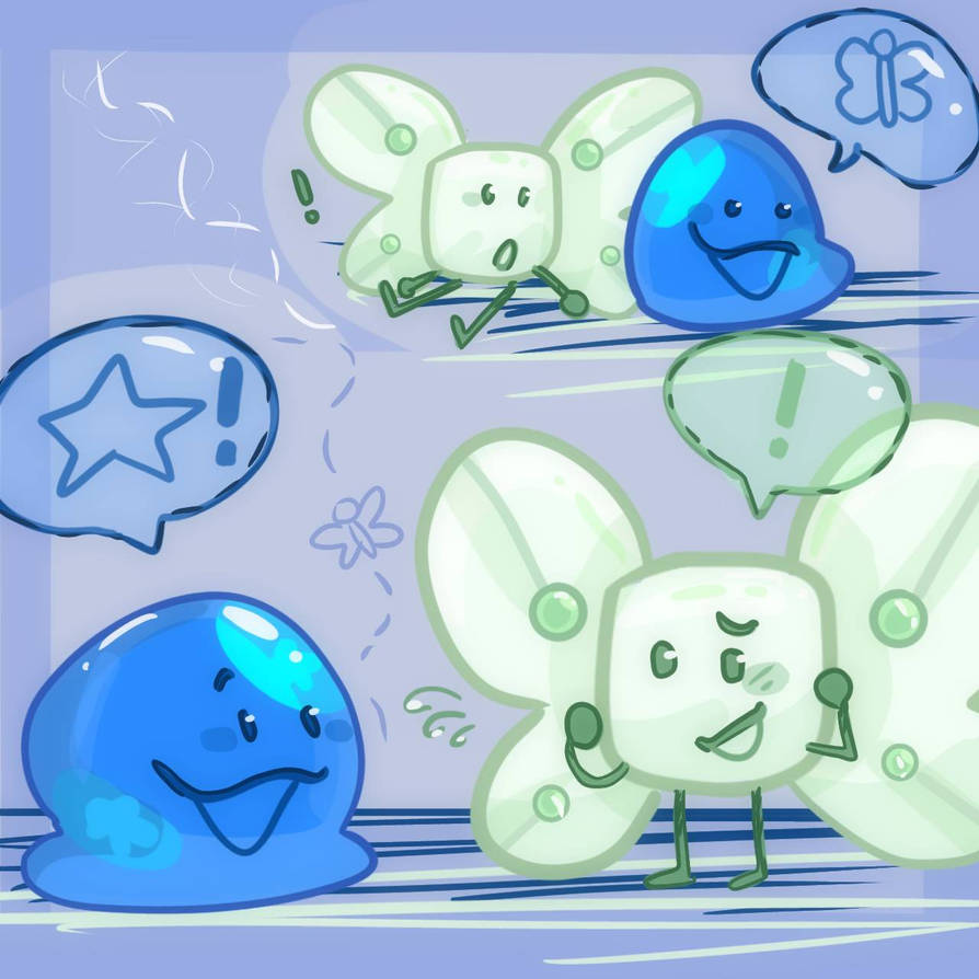 Goo And Bot See Each Other Again Wowie By Sobbingosc On Deviantart
