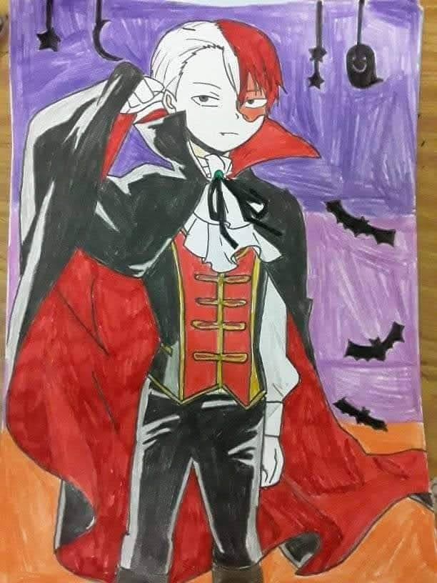 Todoroki Halloween By Rihan22 On Deviantart