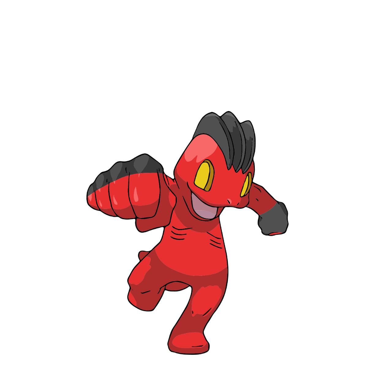 Pokemon Rejuvenation Shiny Machop By Shadowphoenix1708 On Deviantart