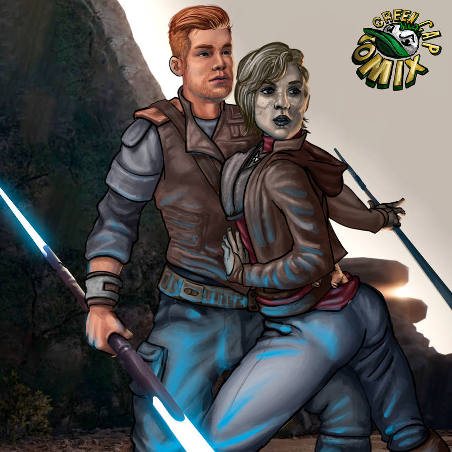 Cal Kestis Y Merrin By Greencapcomix On Deviantart