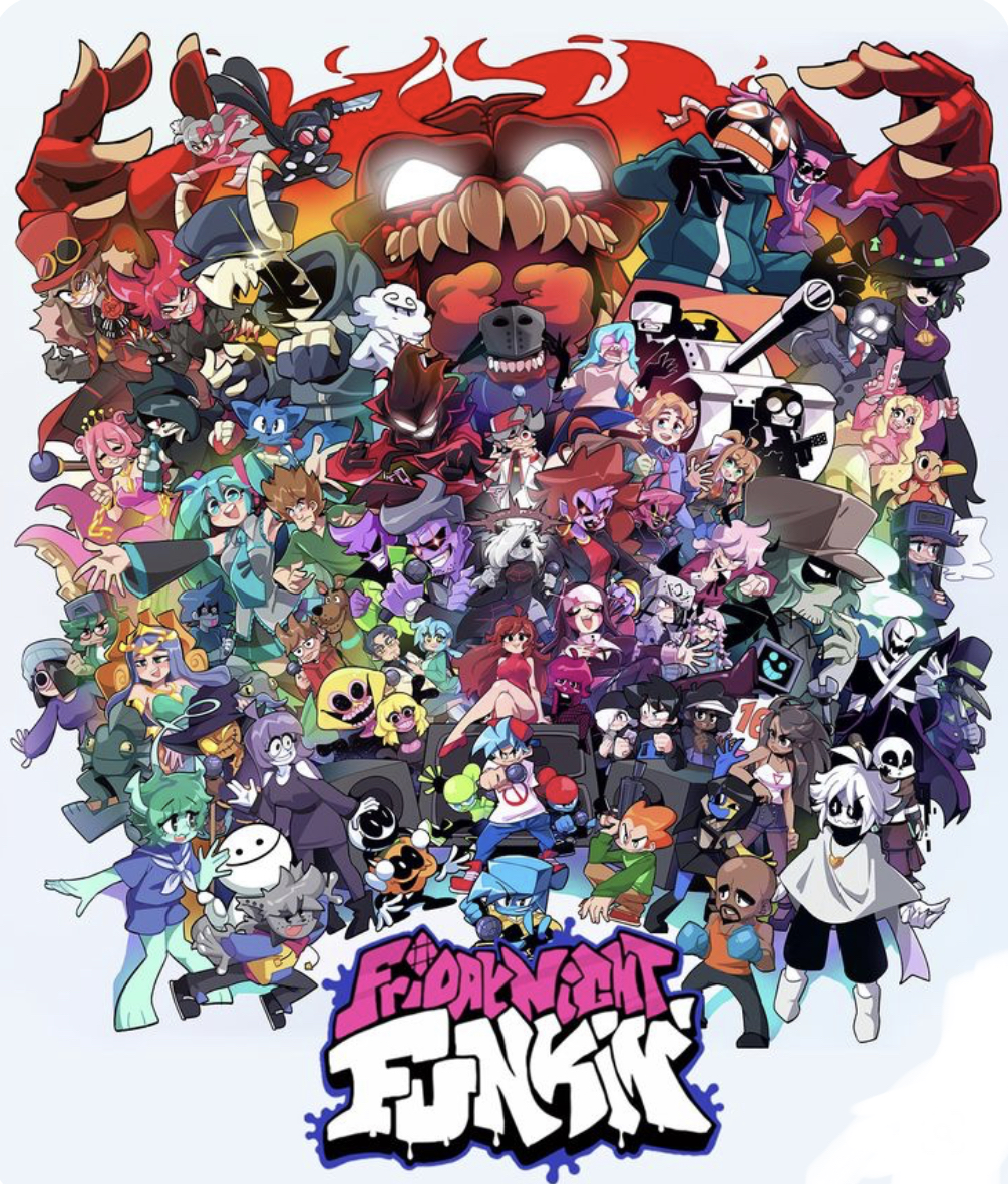 Fnf All Characters By Jackobonnie33 On Deviantart