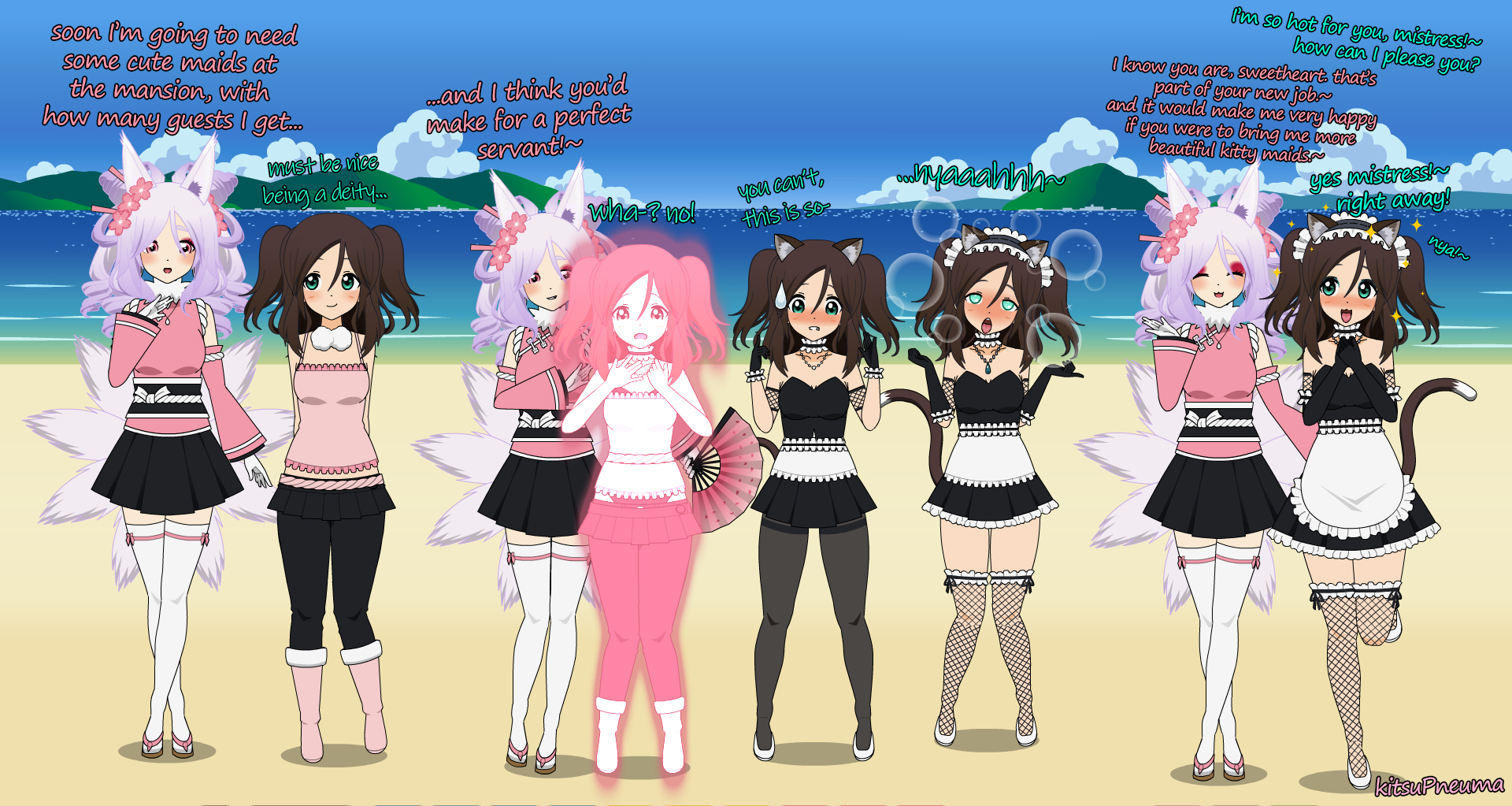 Kitty Maid For Mistress Tf By Kitsupneuma On Deviantart