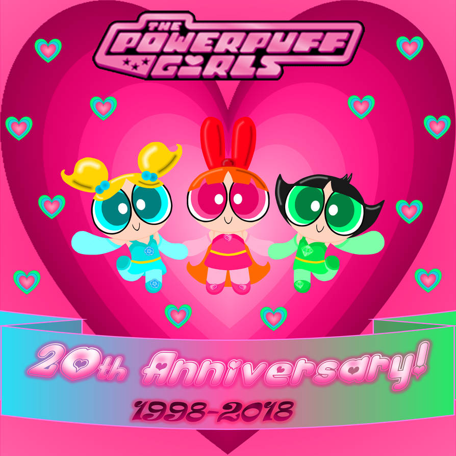 The Powerpuff Girls 20th Anniversary Fanart By Princessvalentinex On