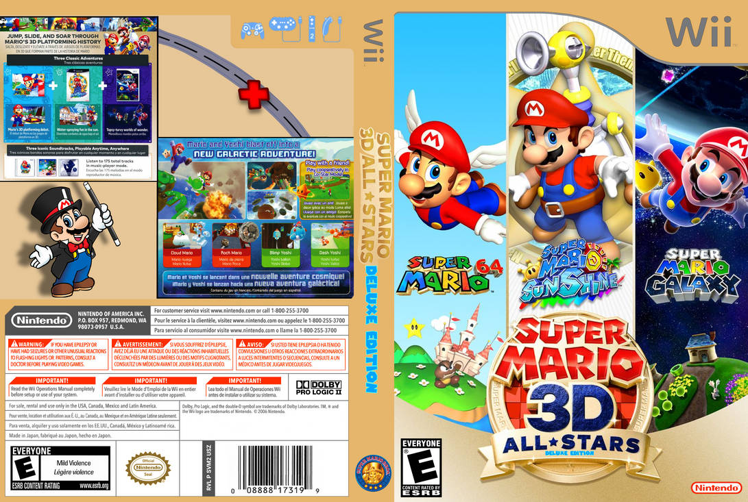 Super Mario 3D All-Stars: Deluxe Edition (Cover) by RinoRex2005 on ... Super Mario 3D All-Stars: Deluxe Edition (Cover) by RinoRex2005 on ...