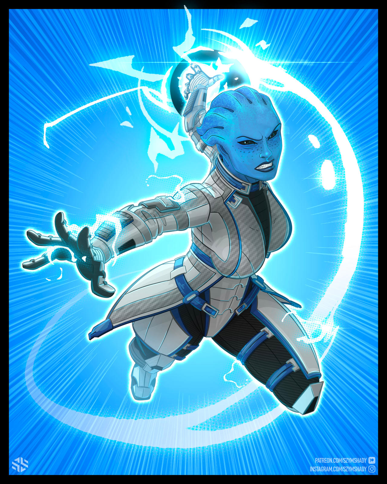 Liara Tsoni By Szymshady On Deviantart