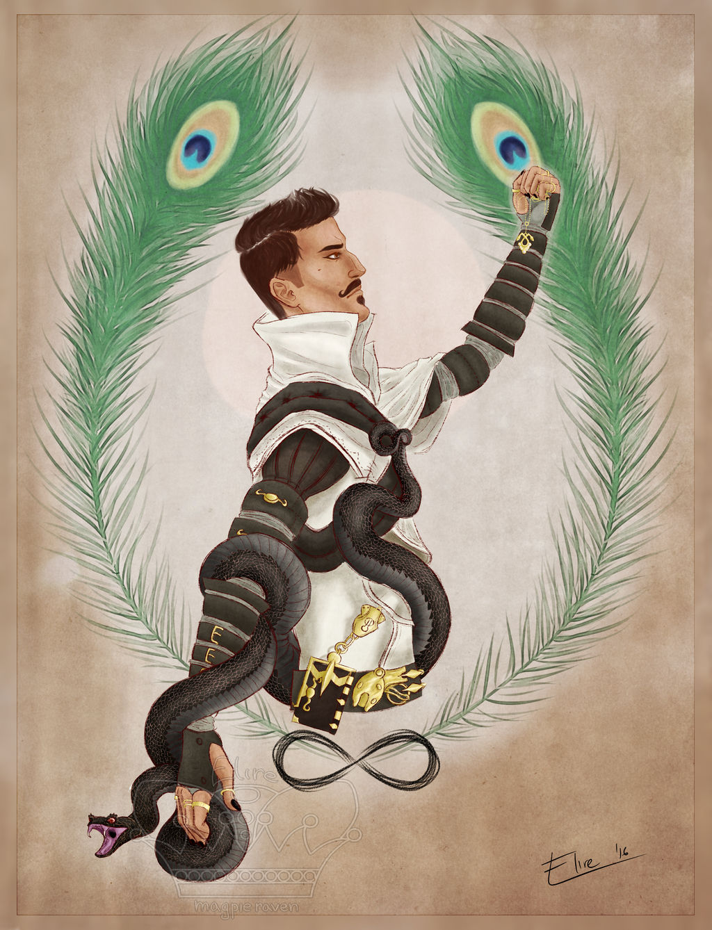 DAI: Dorian Pavus by magpieraven on DeviantArt DAI: Dorian Pavus by magpieraven on DeviantArt