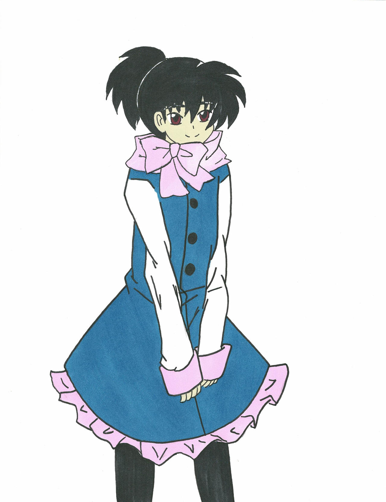 Kohaku Crossdress By Inkiebubbbles On Deviantart