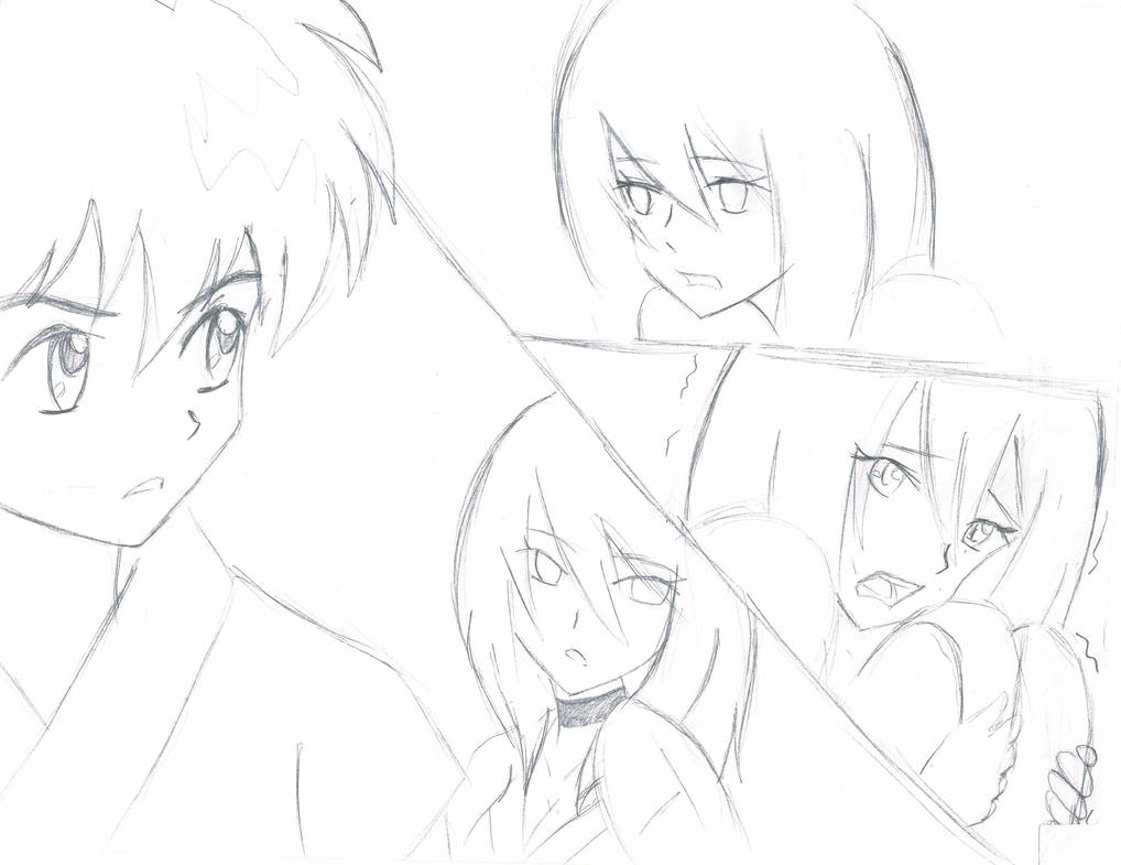 Kohaku Thinks About San By Inkiebubbbles On Deviantart