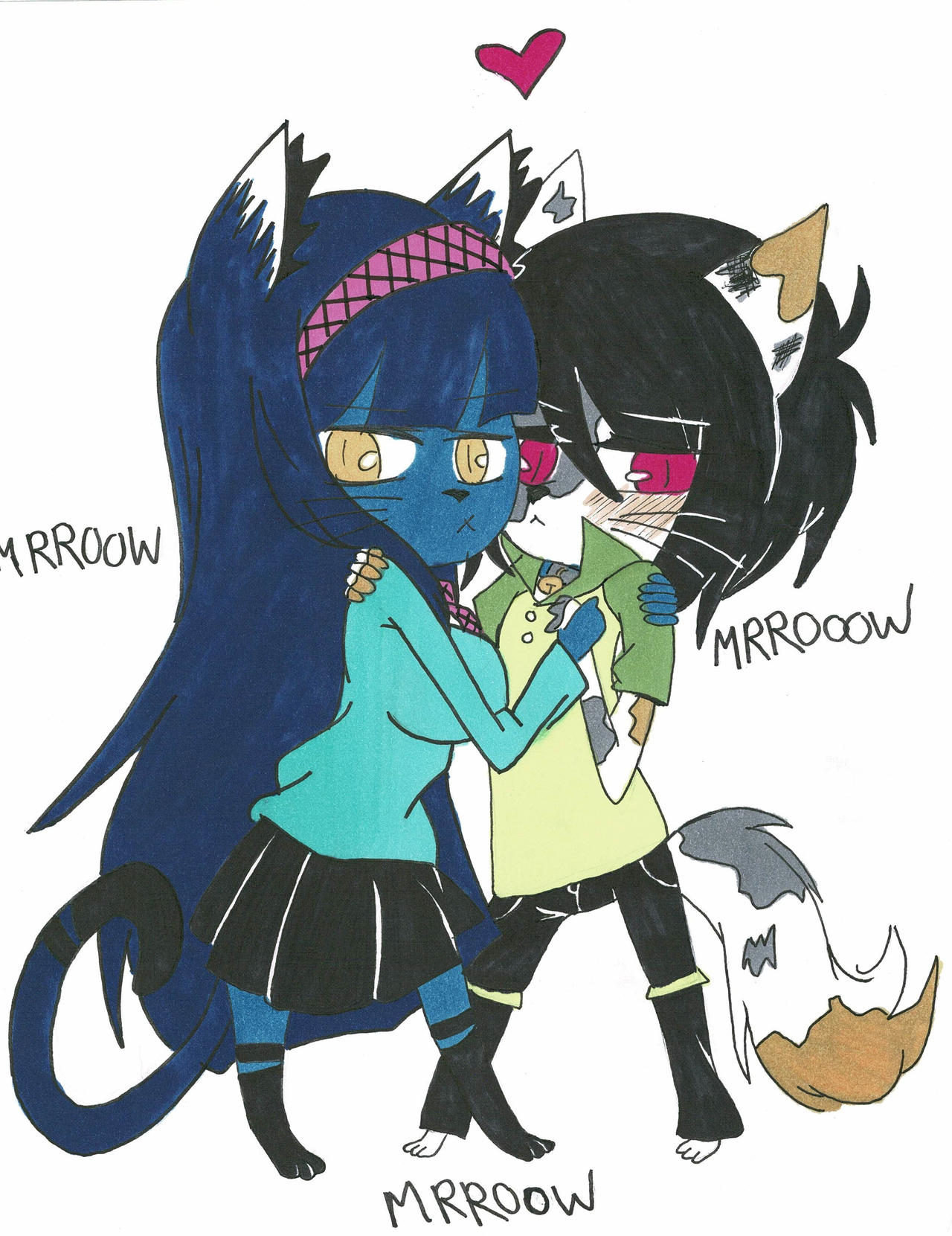 Werecats By Inkiebubbbles On Deviantart