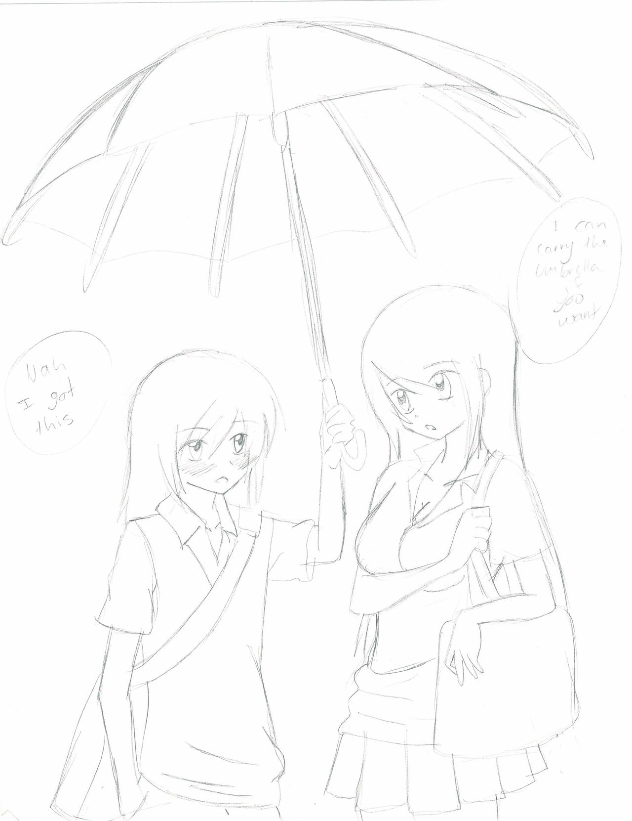 Umbrella By Inkiebubbbles On Deviantart