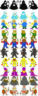 2D RPG Characters by Polykarpos on DeviantArt