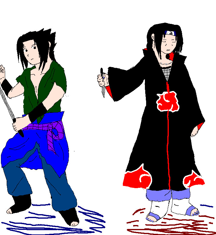 Sasuke Vs Itachi Redone By Myumikanzaki35 On Deviantart