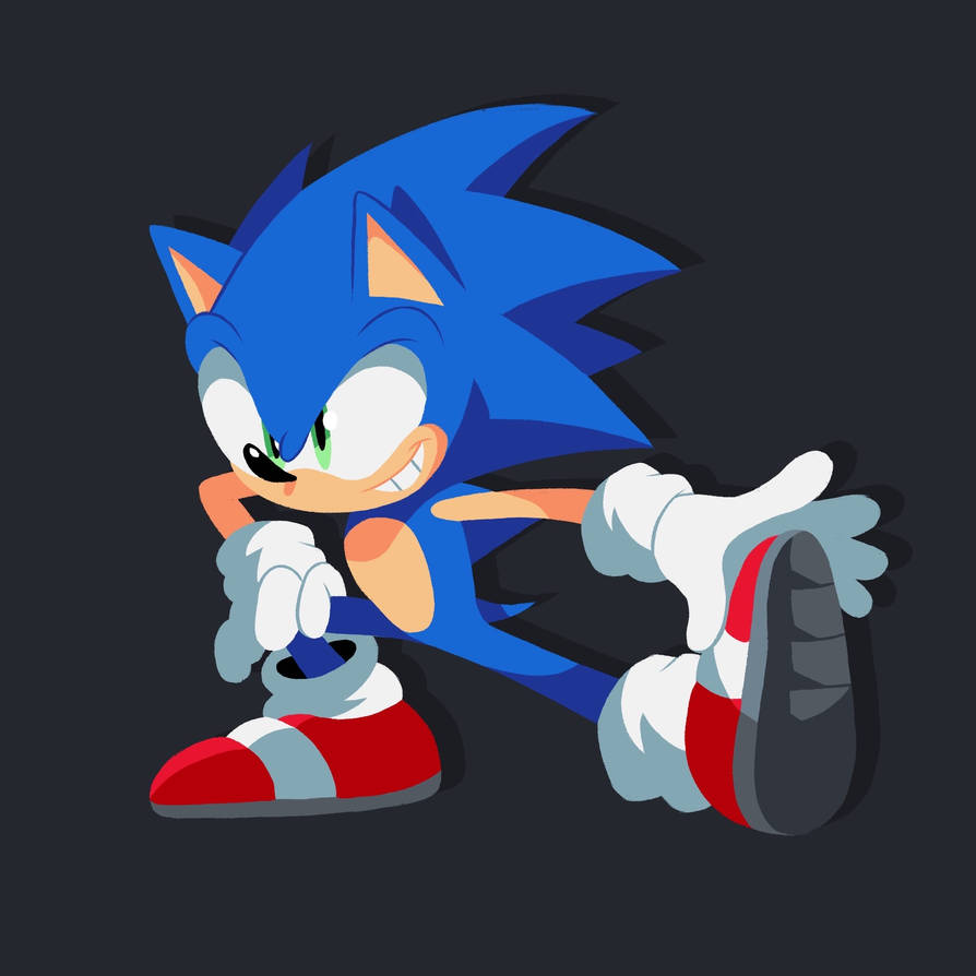 Lineless Sonic Read Desc By Joopitor On Deviantart