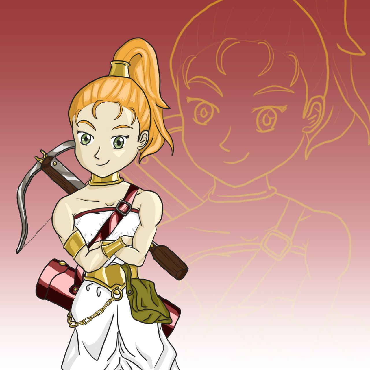 Marle Chrono Trigger By Osqrones On Deviantart