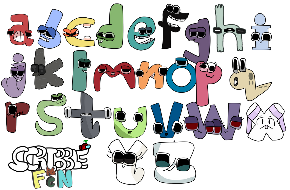 Updated Complete lowercase Letters by ScribbleFENDEER on DeviantArt Updated Complete lowercase Letters by ScribbleFENDEER on DeviantArt